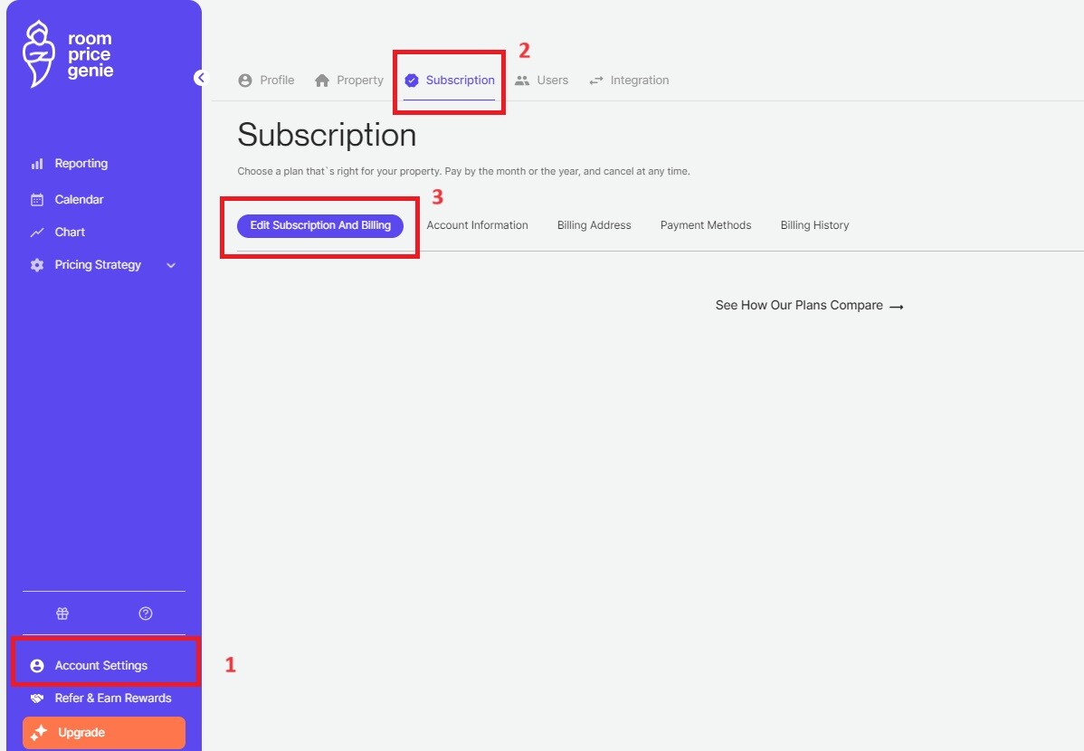 Subscription Pause or Cancellation